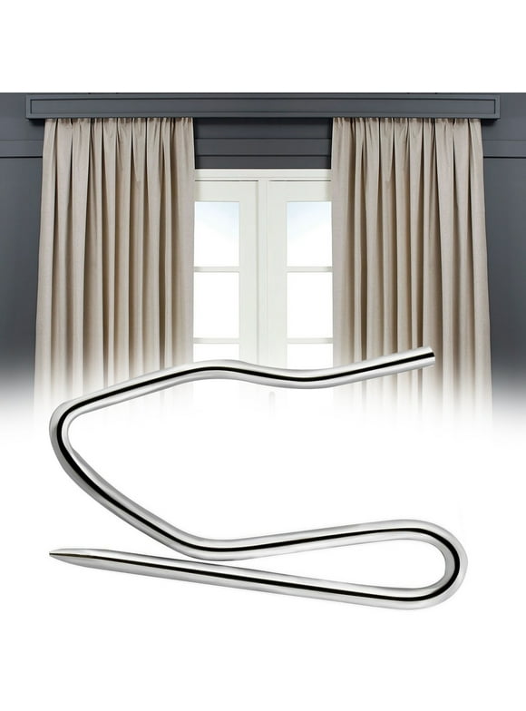 Drapery & Curtain Hooks in Curtain Hanging Accessories - Walmart.com