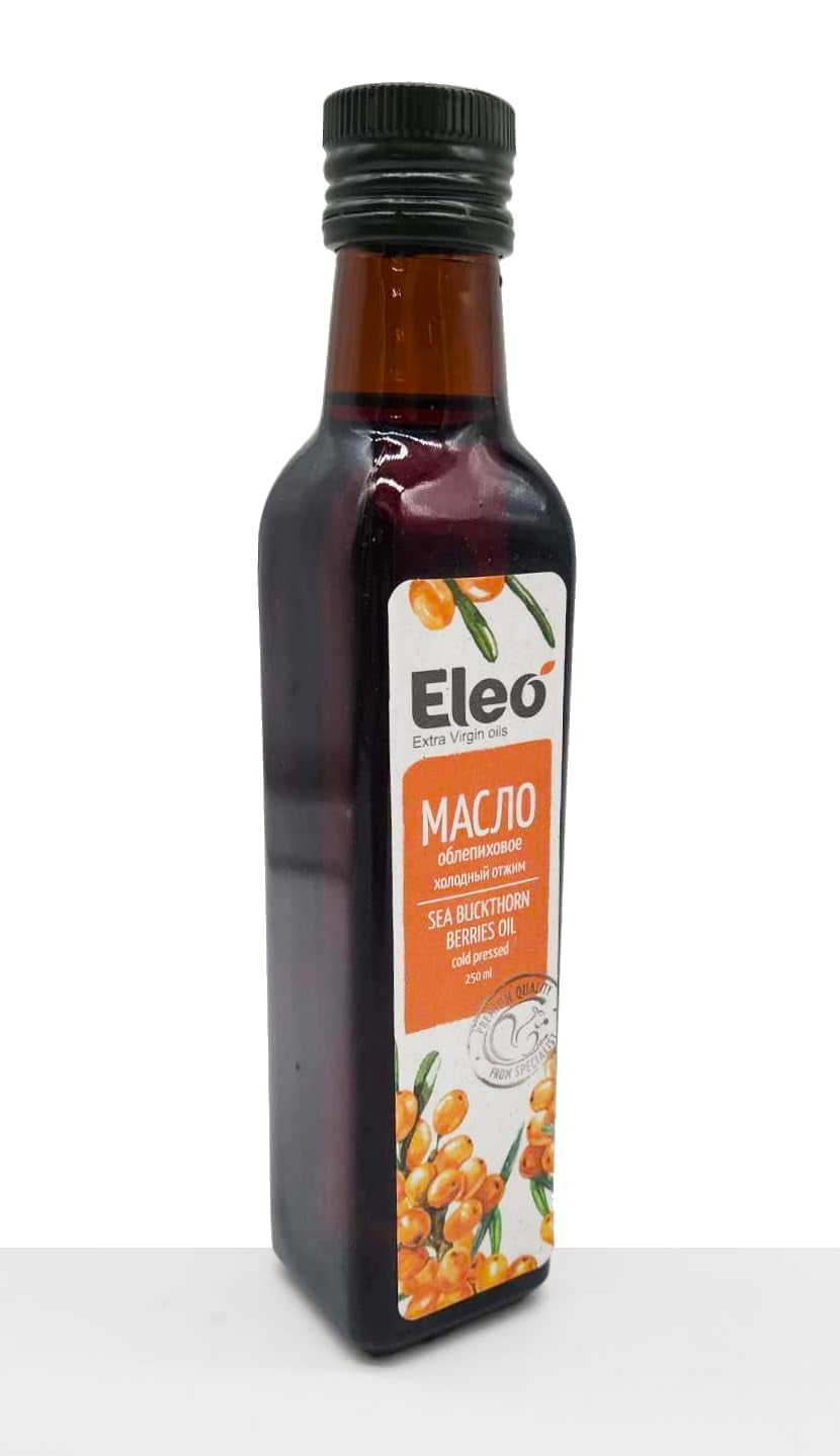 Eleo Siberian Natural Sea Buckthorn Food Grade Oil - Vegan Extra Virgin ...