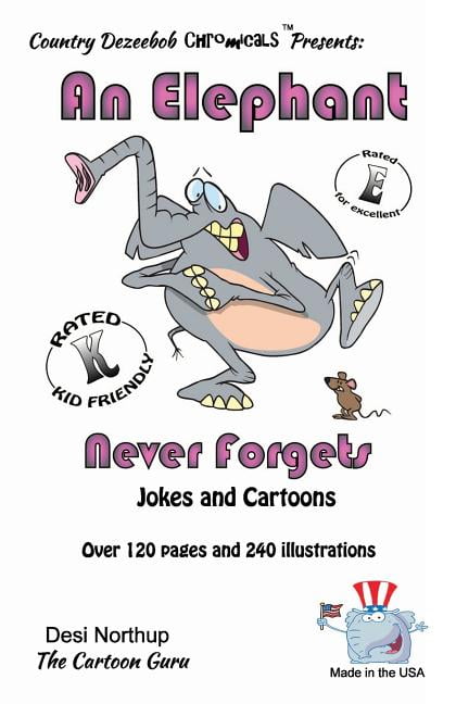 Elephant 1 -- Twinkle Toes -- Jokes and Cartoons : In Black + White ...