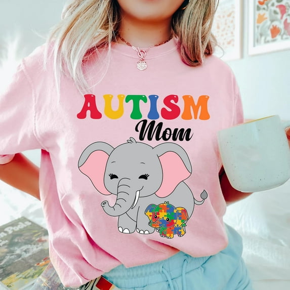 Elephant Autism Awareness Shirt, Elephant Asd Autistic Spectrum, Autism ...