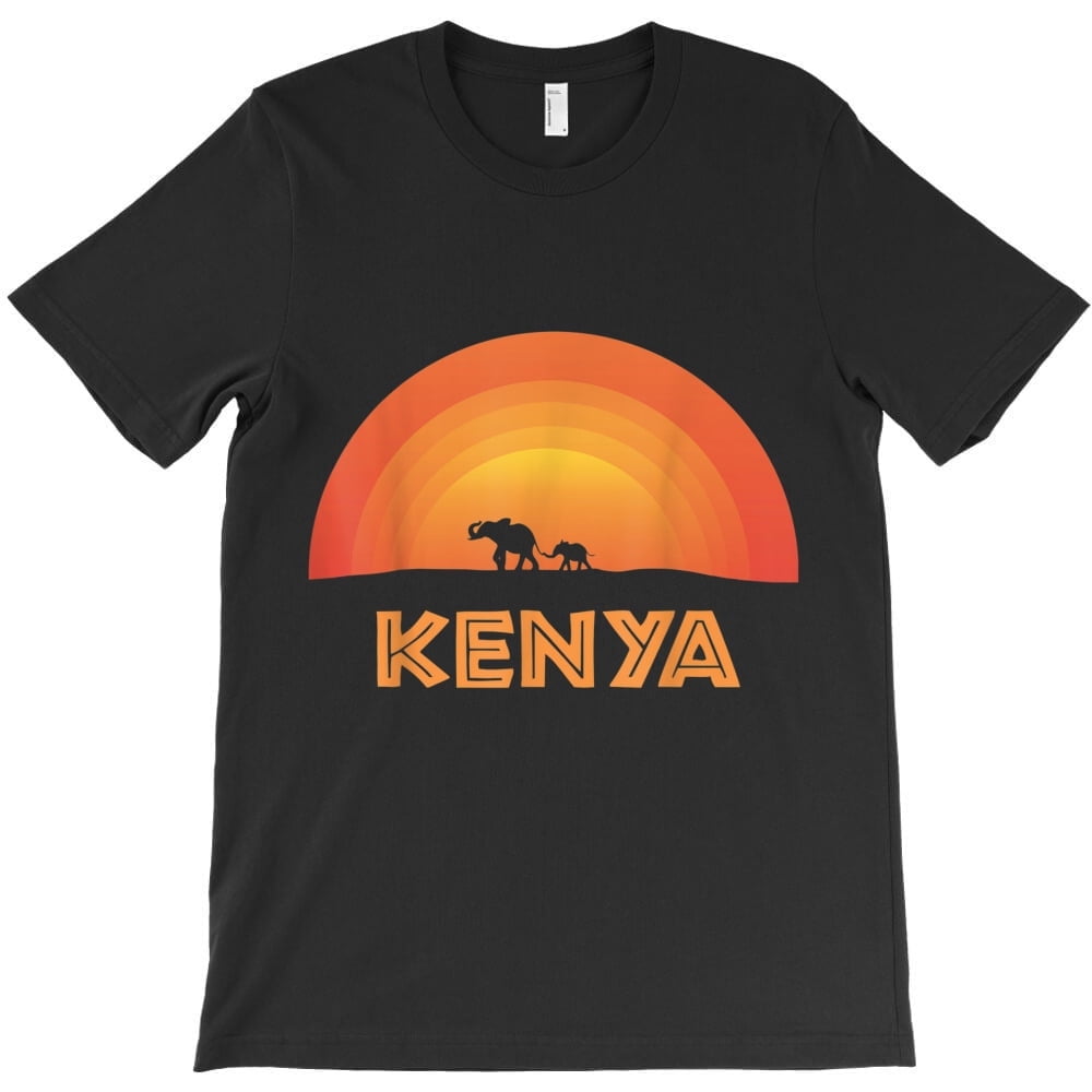 Elephant Baby African Kenya Funny Sunset Wildlife Cute Nature Gift ...