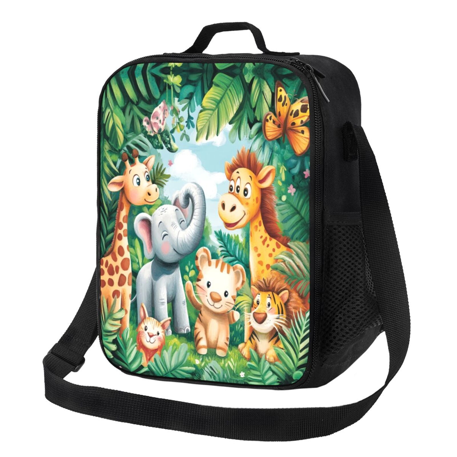 Elephant Backpack Set with Insulated Lunch Bag and Case for Adults ...