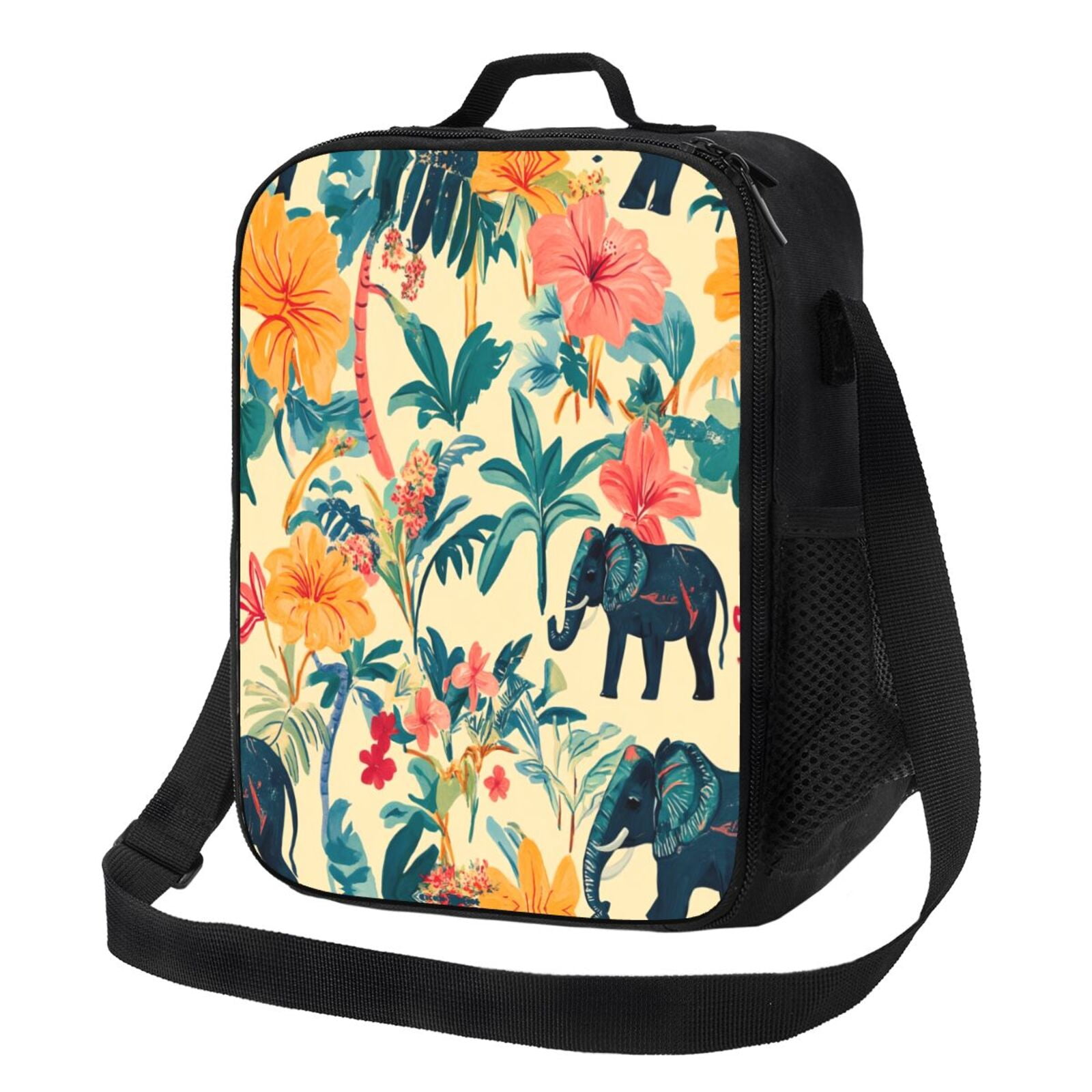 Elephant Backpack Set with Insulated Lunch Bag and Case for Adults ...