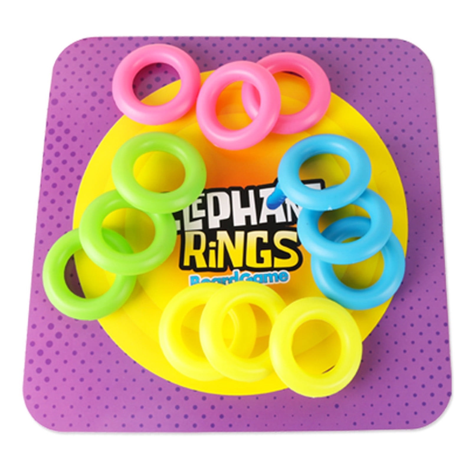 Elephant Board Game for Kids Throw Rings Toy Interactive Learning ...