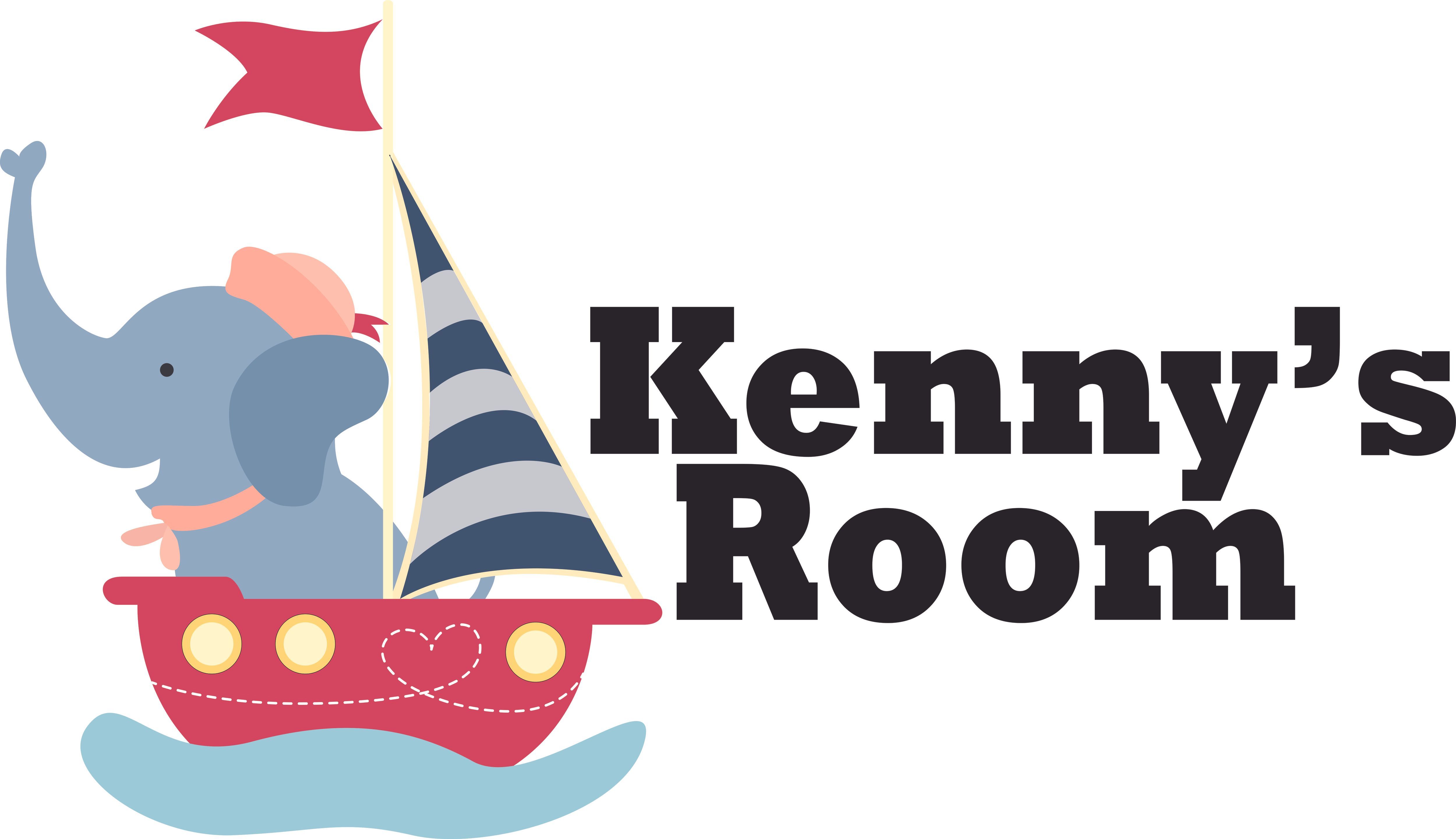 Elephant Boat Travel Sea Beach Wave Customized Wall Decal - Custom ...