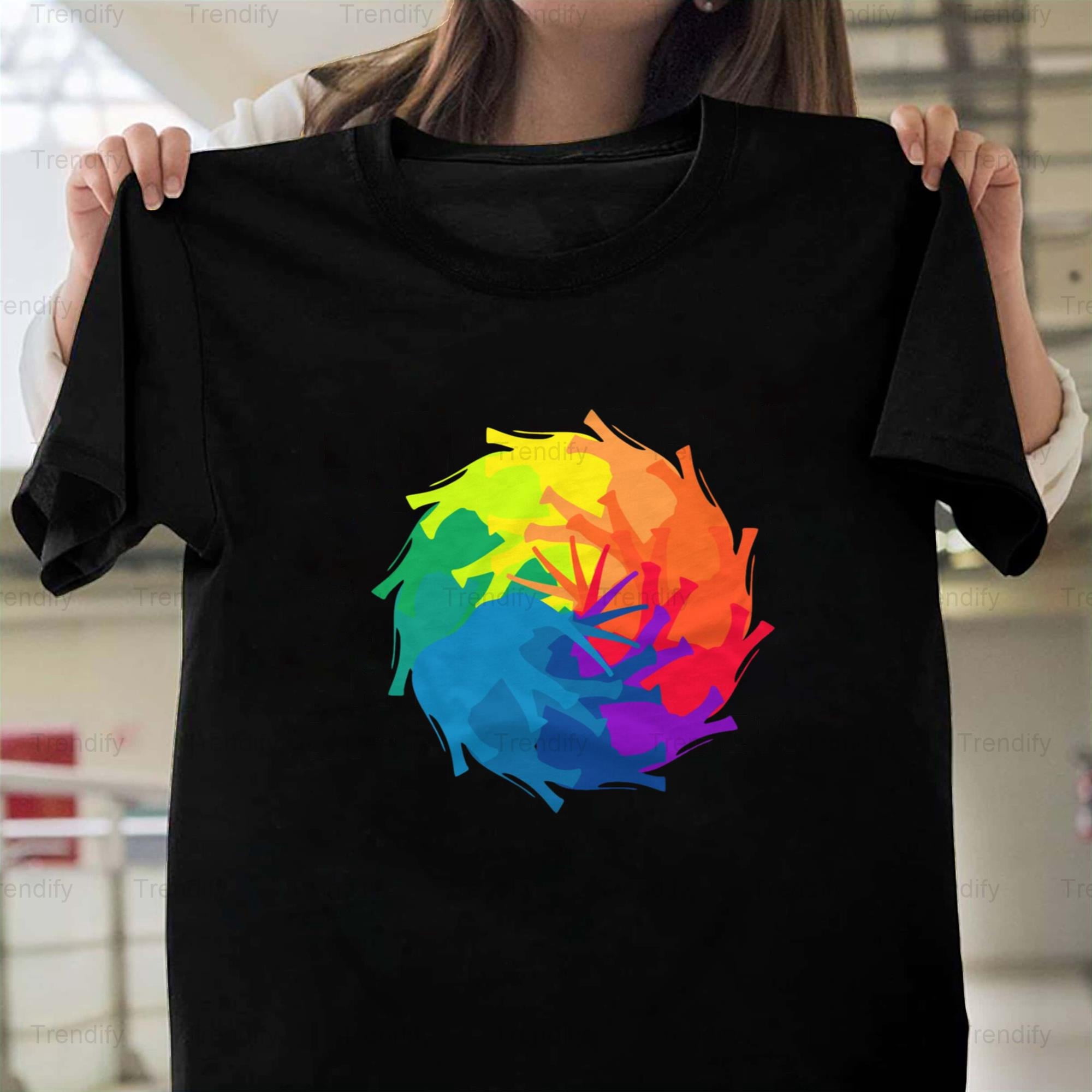 Elephant Color Wheel Funny Animal Art Parody Graphic Design H39083 T ...