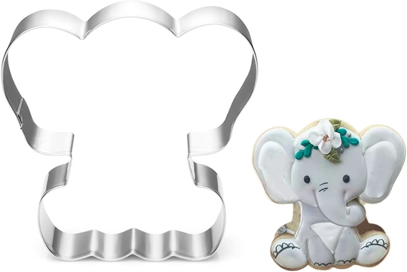 Elephant Cookie Cutter-3.5 inch-Biscui Cookie Cutters Fondant Molds for ...