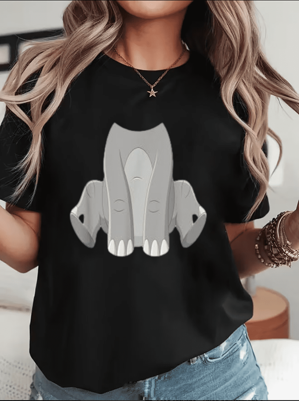 Elephant Costume Cute Zoo Animal Kids Party Outfit Unisex T-Shirt, up to Size 5XL - Walmart.com