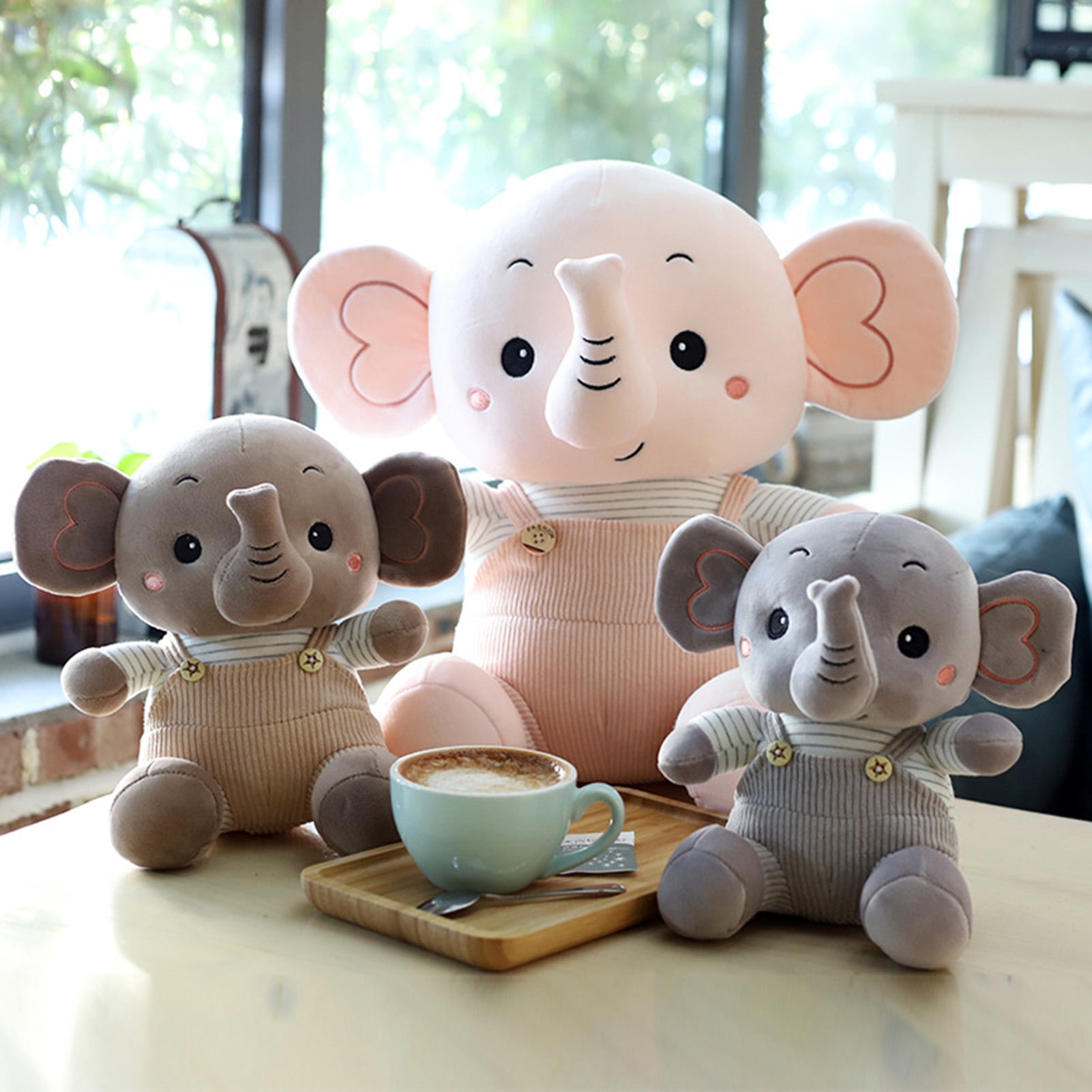 Elephant Doll Super Soft Adorable Appearance Giant Ears Design Non ...