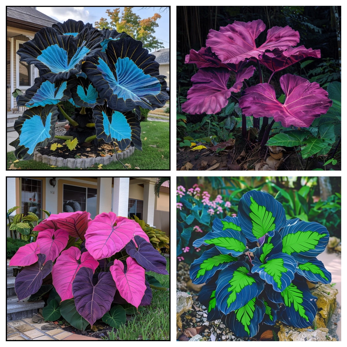 Elephant Ear Bulbs，Freshly Dug Perennial，Vibrant Floral Display ...
