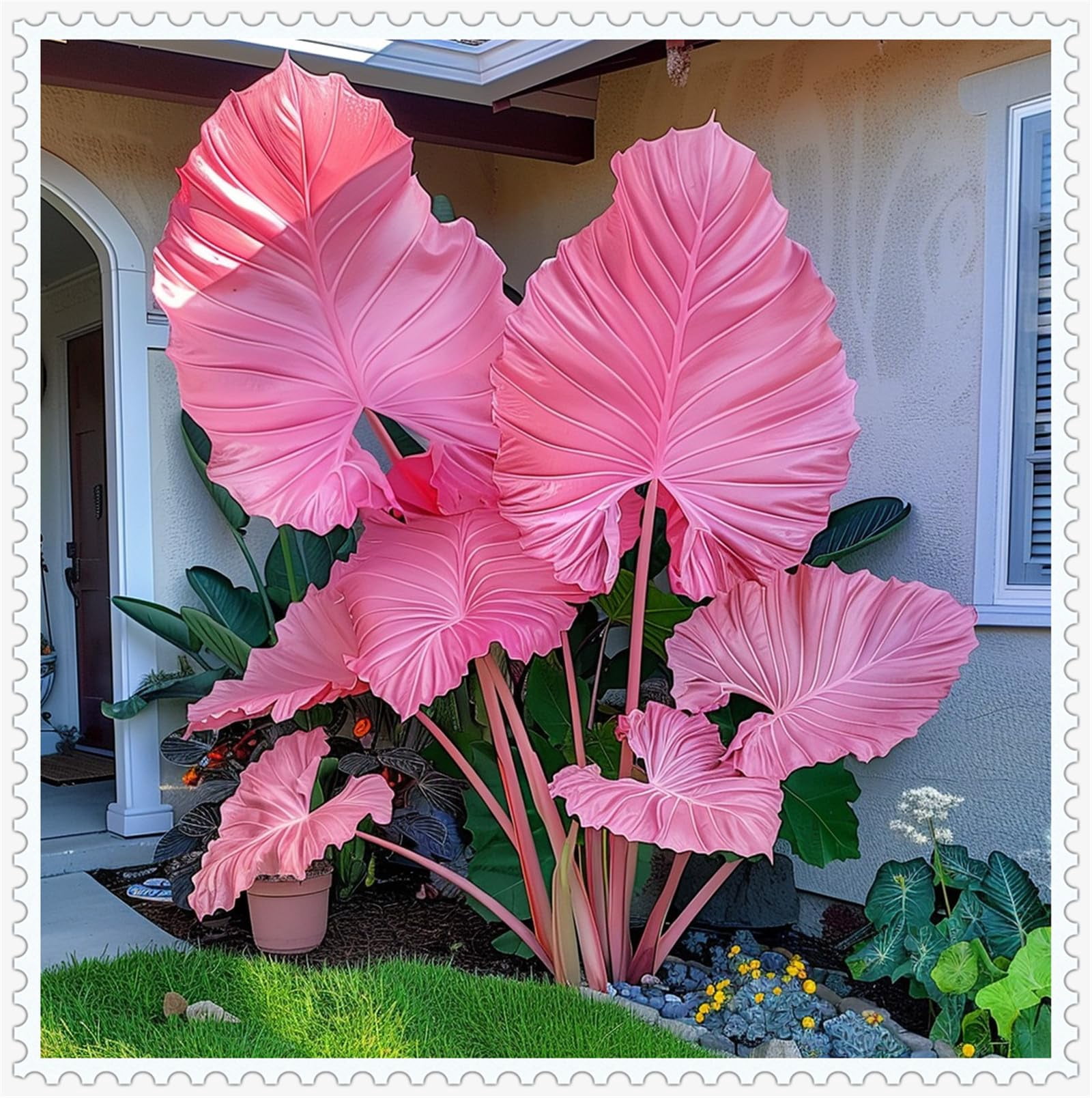 Elephant Ear Planting-(Non-Artificial)-Ornamental- Bloom Year After ...
