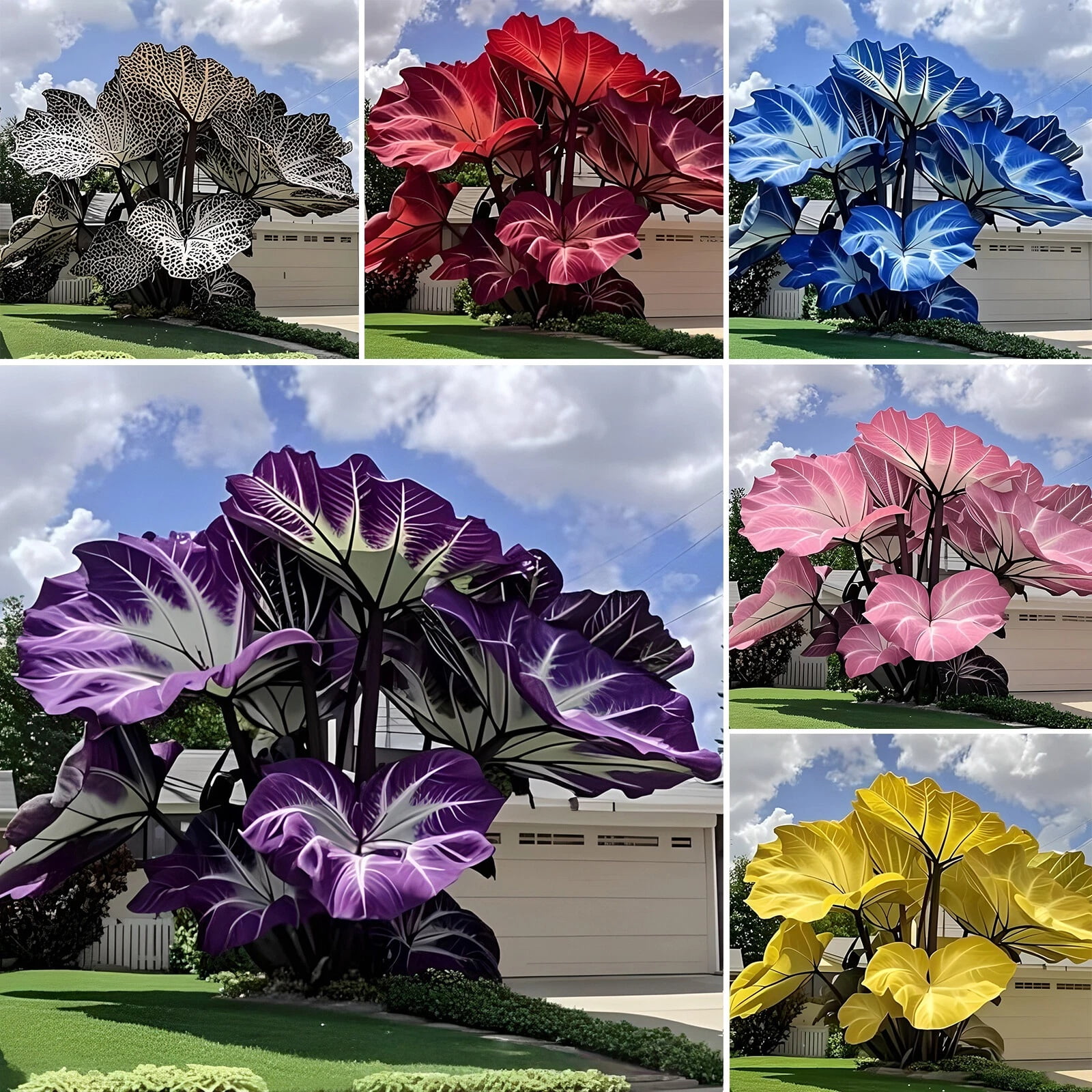 Elephant Ear For Sale- Grow Simple -Iridescent-Elephant Ear Potting Mix ...