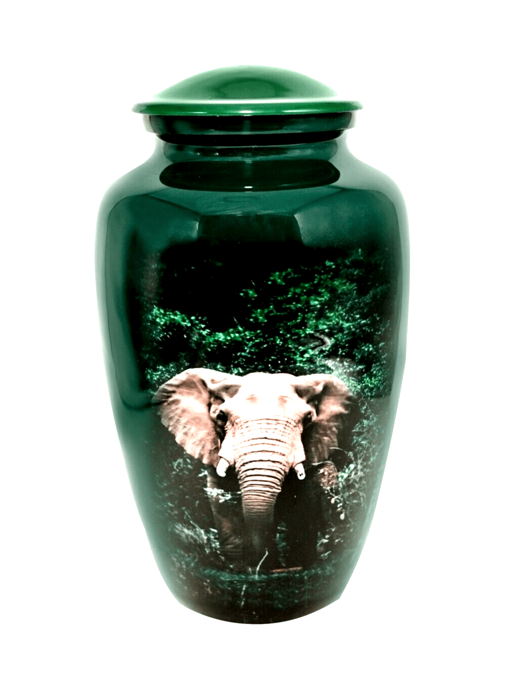 Elephant In Forest Cremation Urns for ashes Pet urns Male/Female Urn ...
