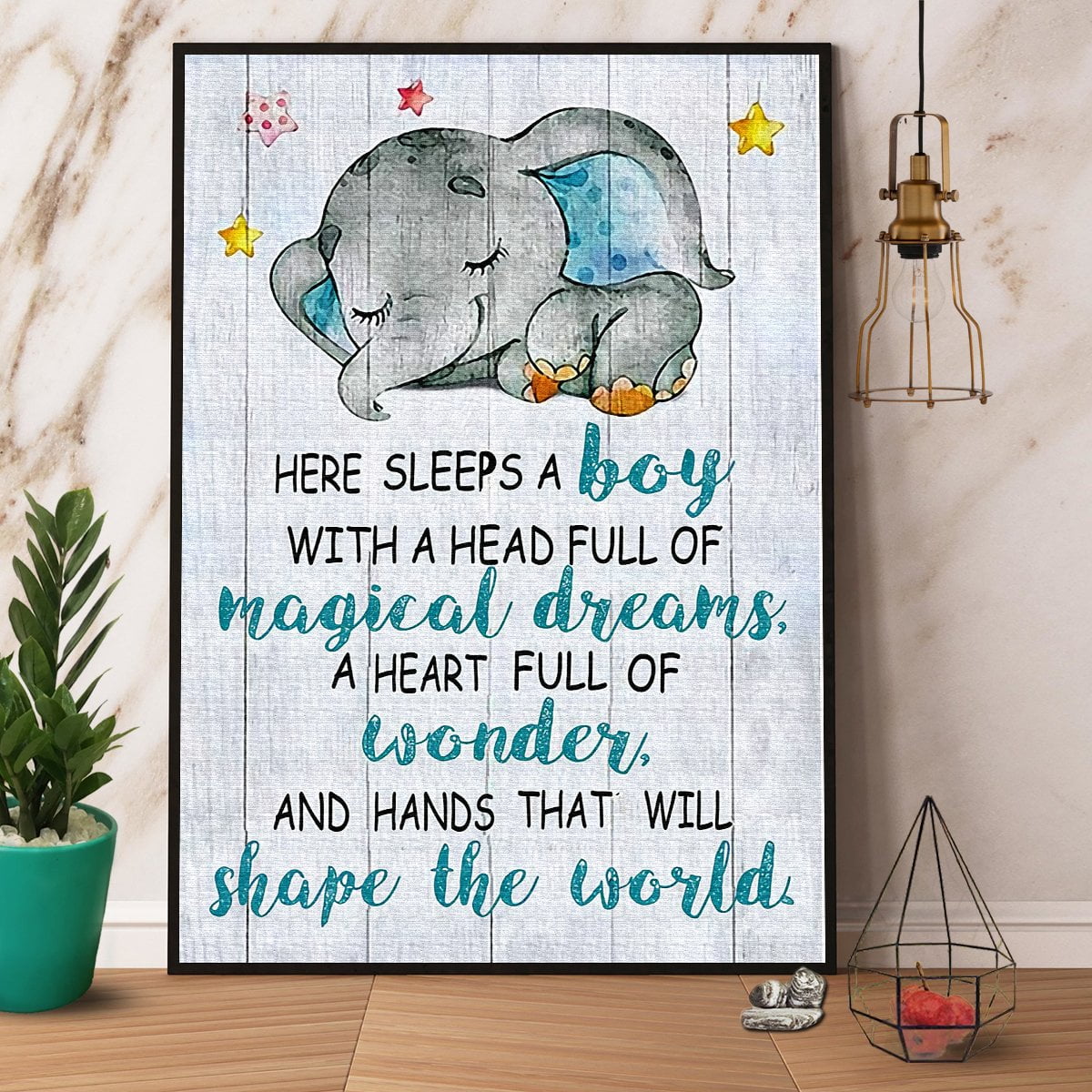 Elephant Hands That Will Shape The World Paper Poster No Frame Matte ...