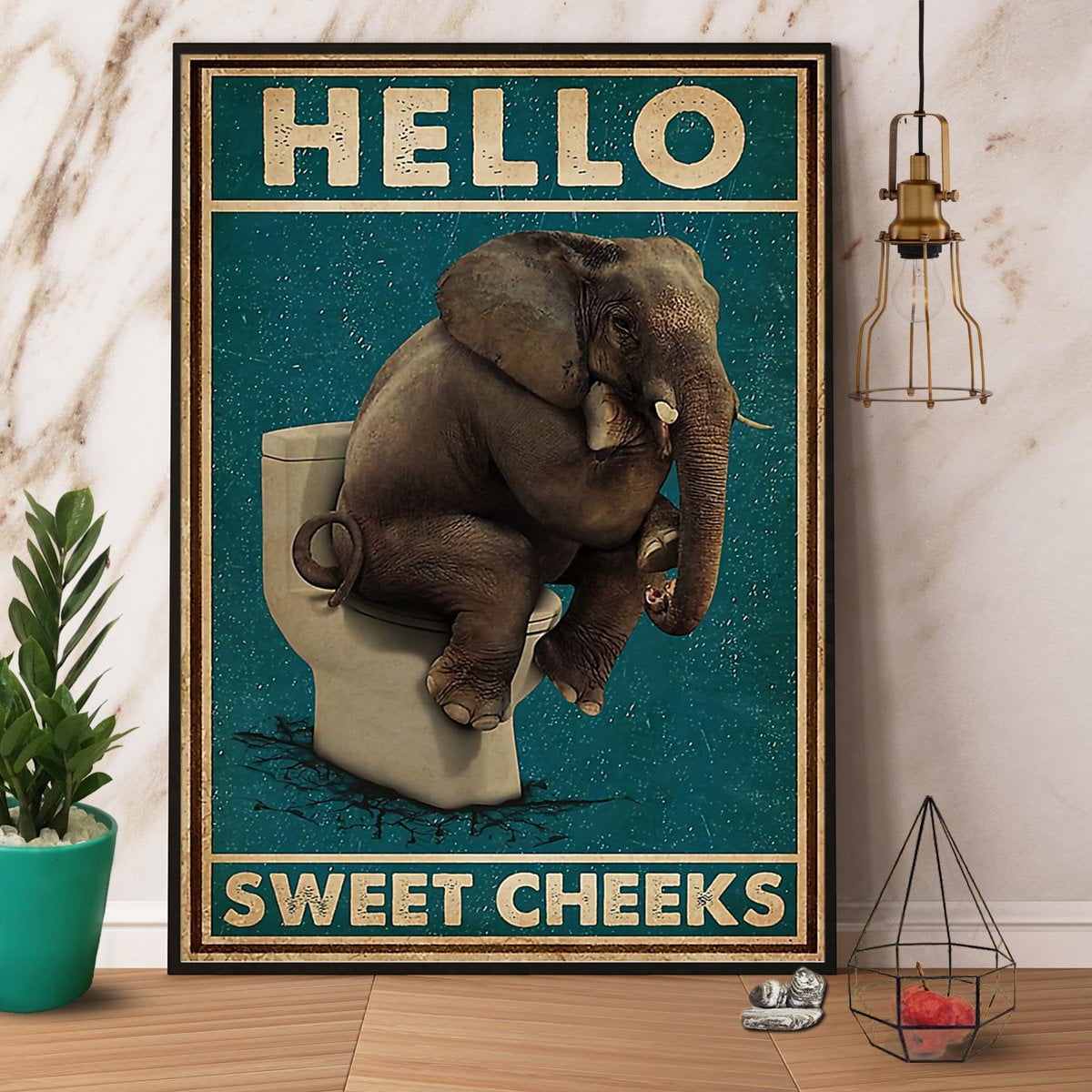 Elephant Hello Sweet Cheeks Elephant Thinking Love Elephant Paper ...