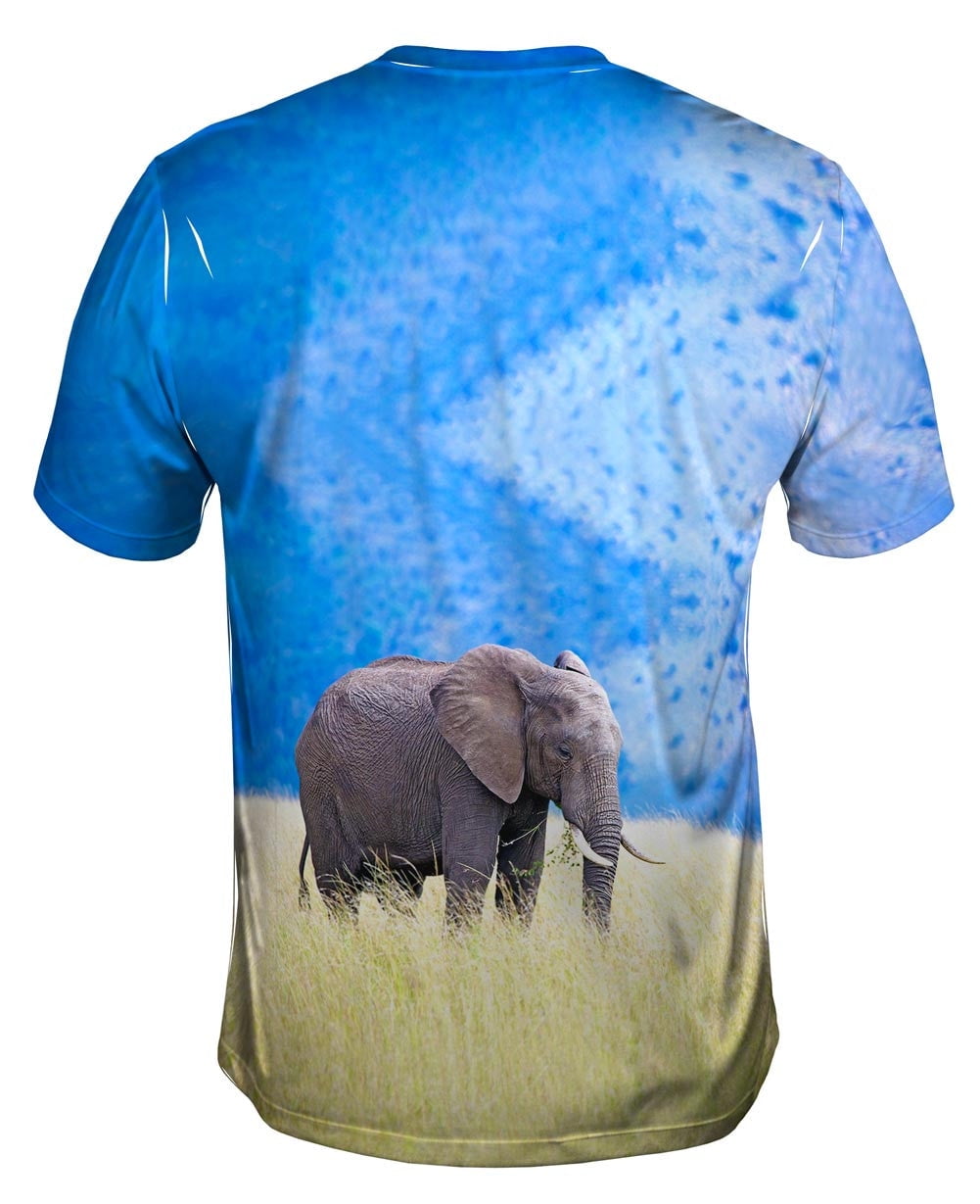 Elephant In Tall Grass Mens T-Shirt All Over Print - Walmart.com