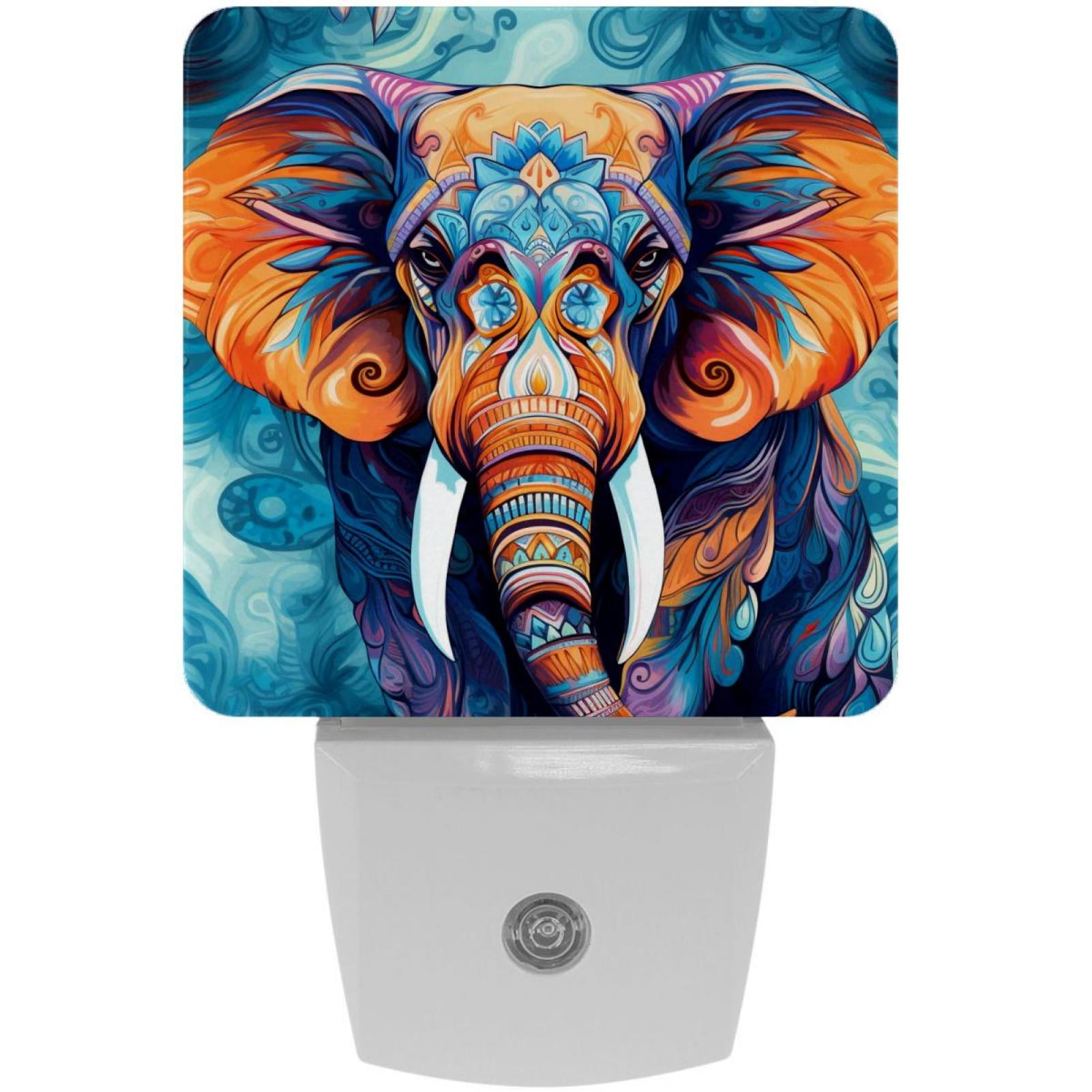 Elephant LED Square Night Light - Compact and Energy Efficient ...