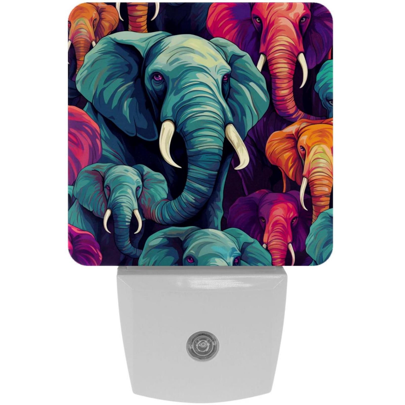Elephant LED Square Night Light - Compact and Energy Efficient ...