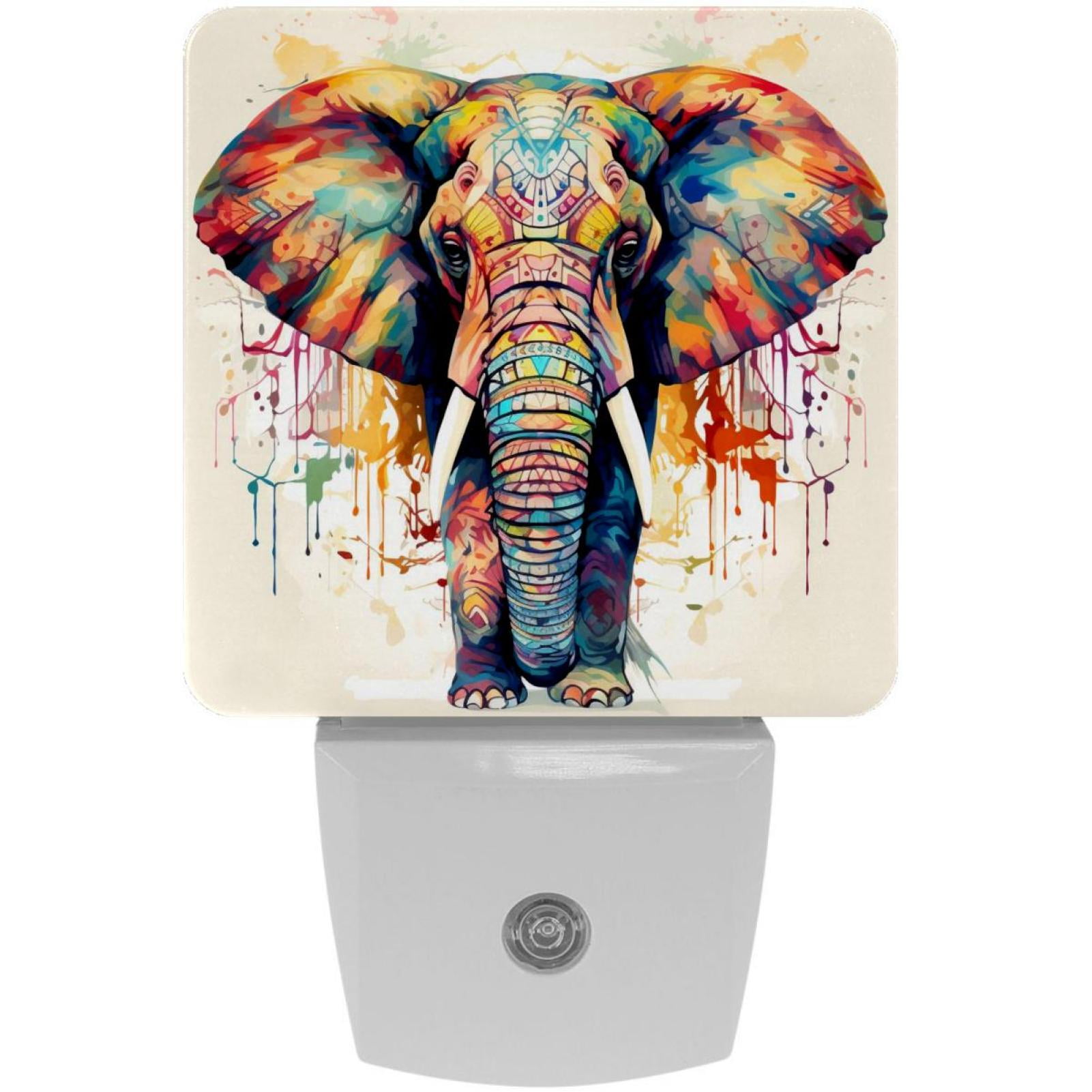 Elephant LED Square Night Light - Energy Efficient and Stylish ...
