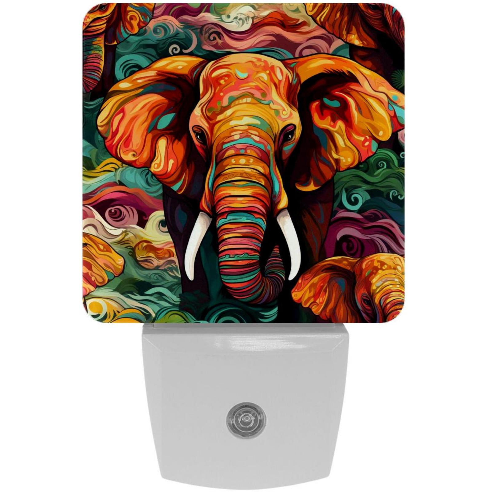 Elephant LED Square Night Lights - Compact and Multifunctional ...