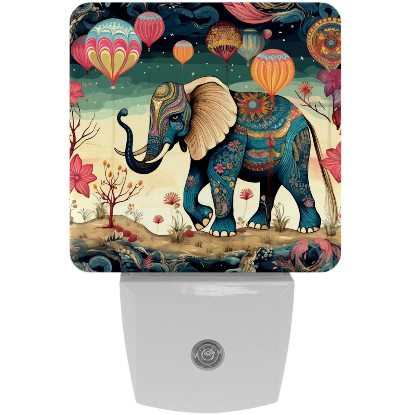 Elephant LED Square Night Lights - Energy Efficient and Contemporary ...
