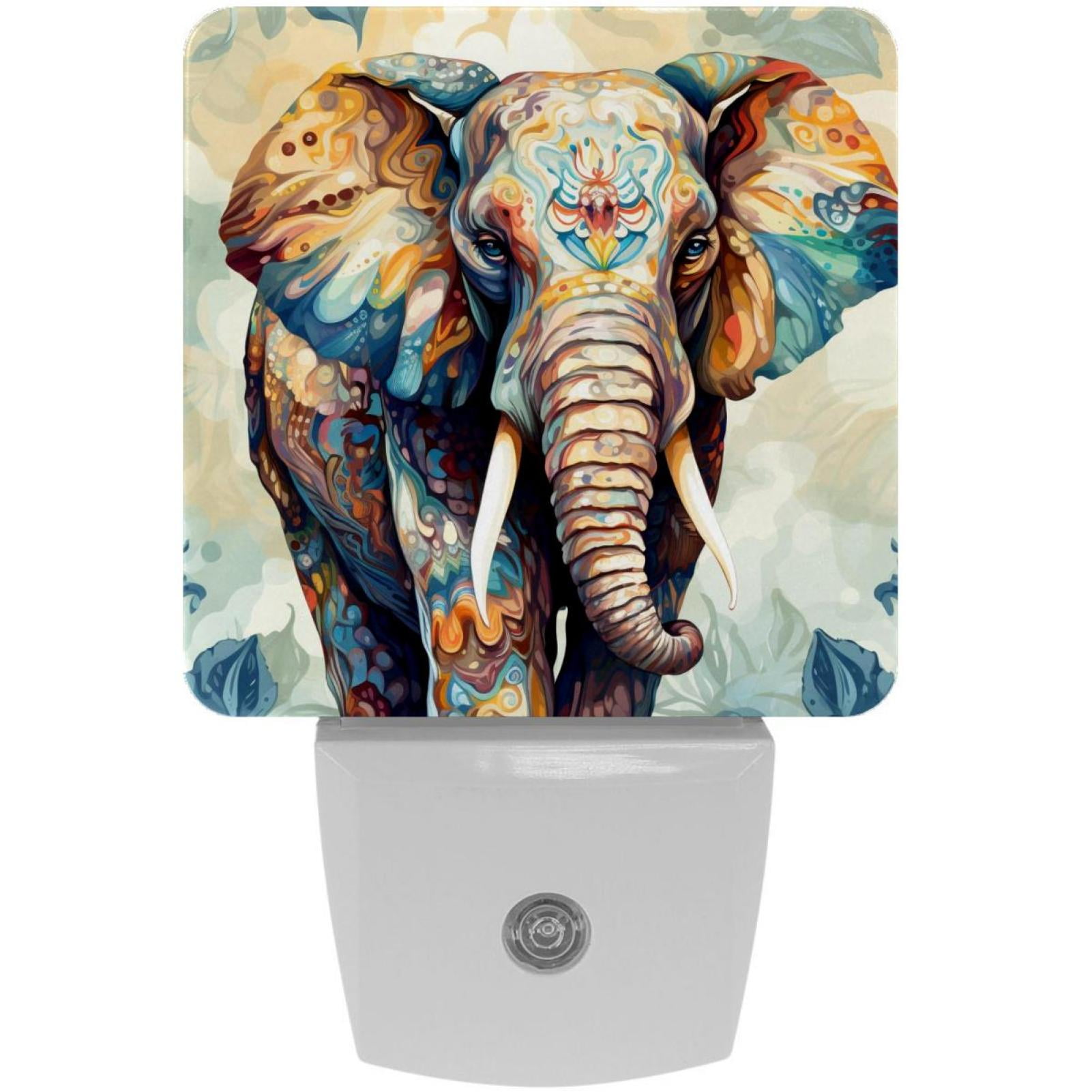 Elephant LED Square Night Lights - Energy Efficient and Contemporary ...