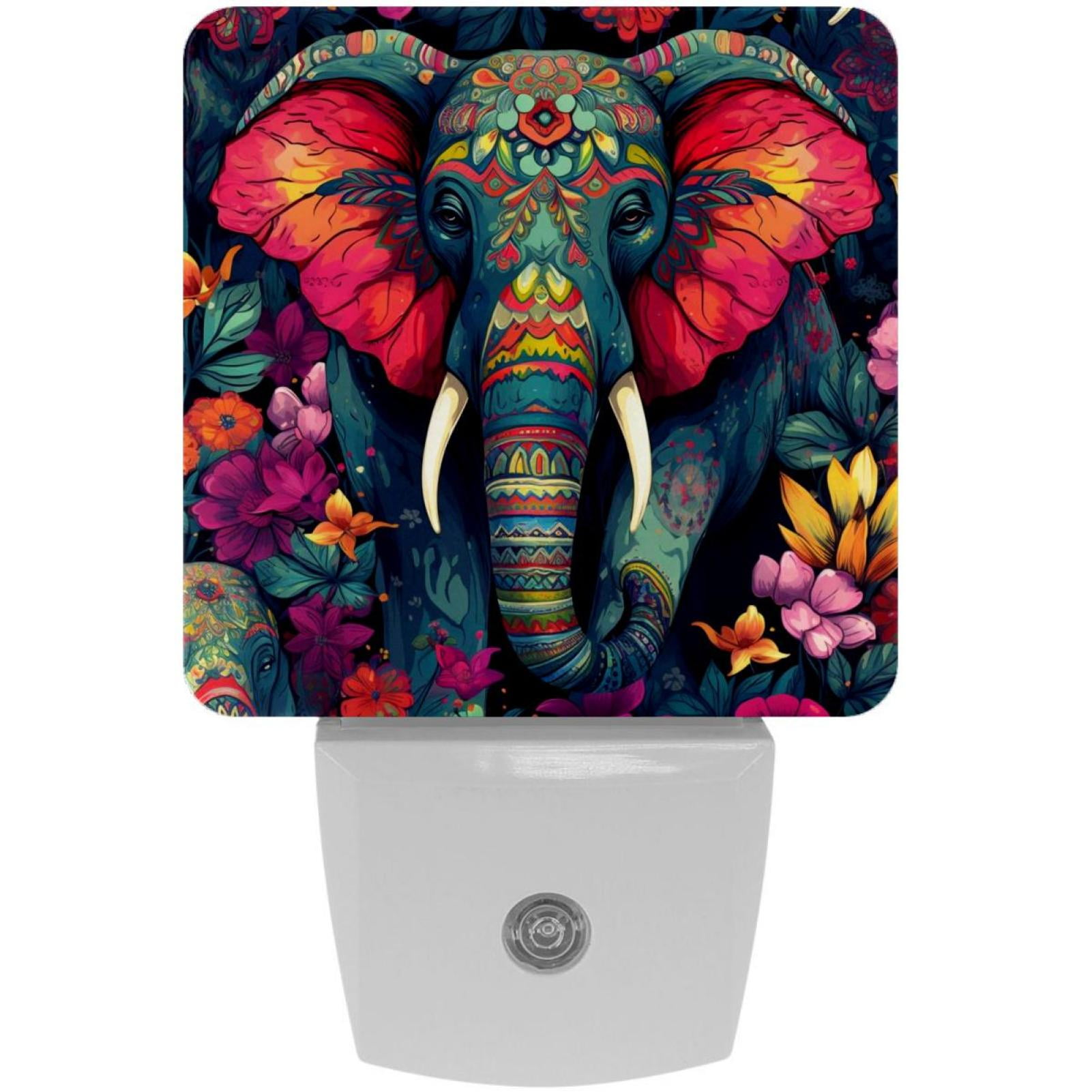 Elephant LED Square Night Lights - Energy Efficient & Elegant ...