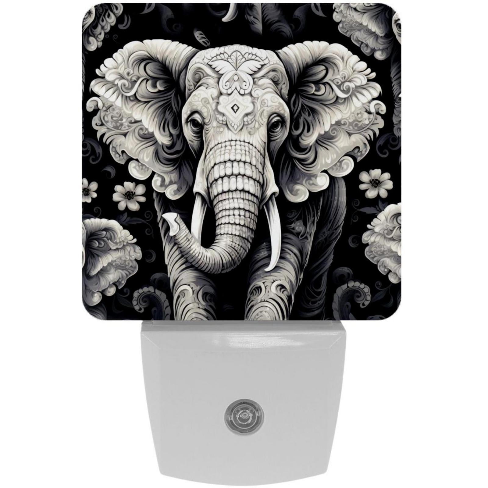 Elephant LED Square Night Lights: Energy-Efficient and Stylish ...