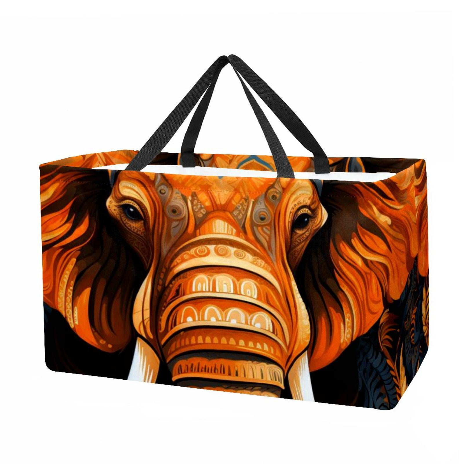 Elephant Large Foldable Cube Organizer with Oxford Cloth Material ...