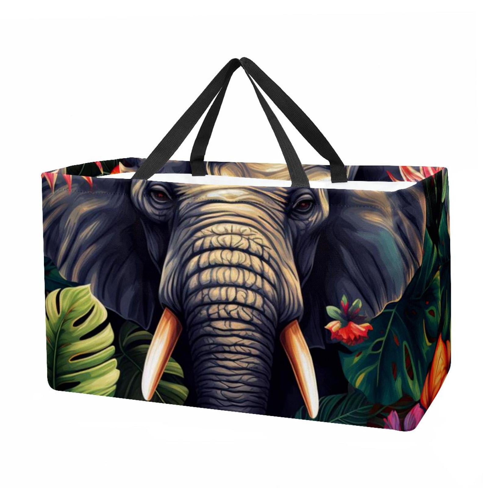 Elephant Large Foldable Cube Organizer with Oxford Cloth Material ...