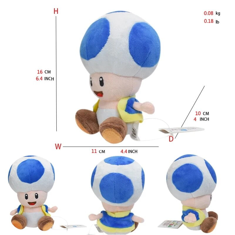 Elephant Mario Luigi Plush Toys Elephant Princess Peach Daisy Rosalina ...