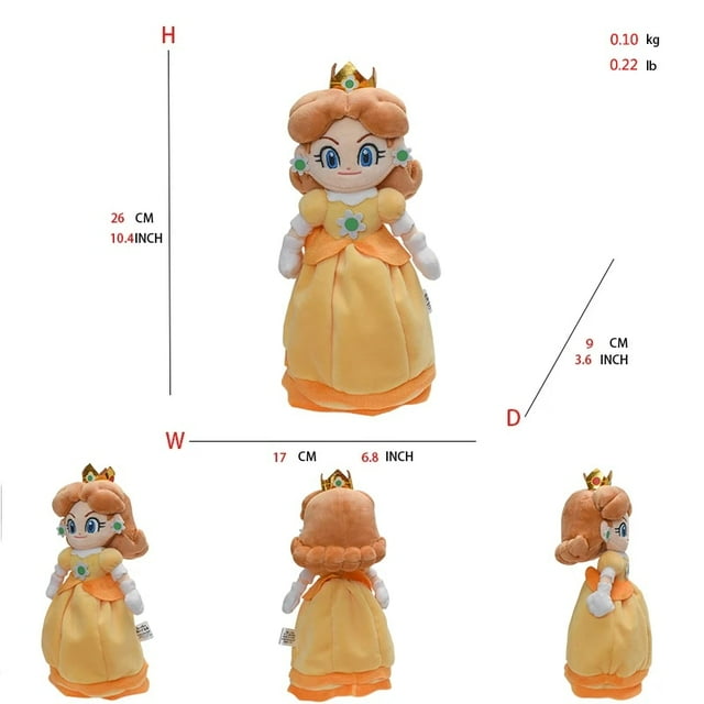 Elephant Mario Luigi Plush Toys Elephant Princess Peach Daisy Rosalina ...