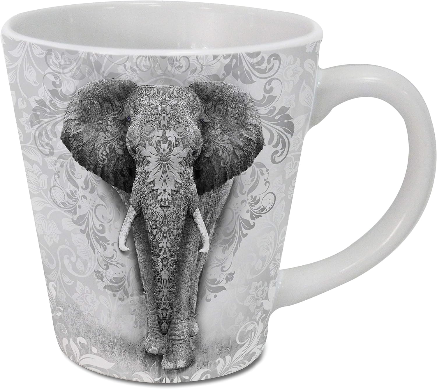 Elephant Mug, Cute Animal Ceramic Travel Latte Mugs, Coffee Lovers Cup ...