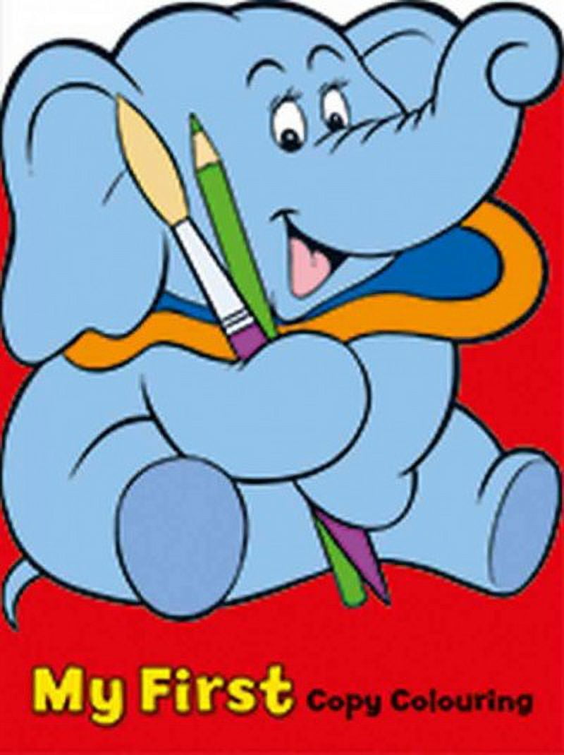 Elephant My First Copy Colouring - Walmart.com