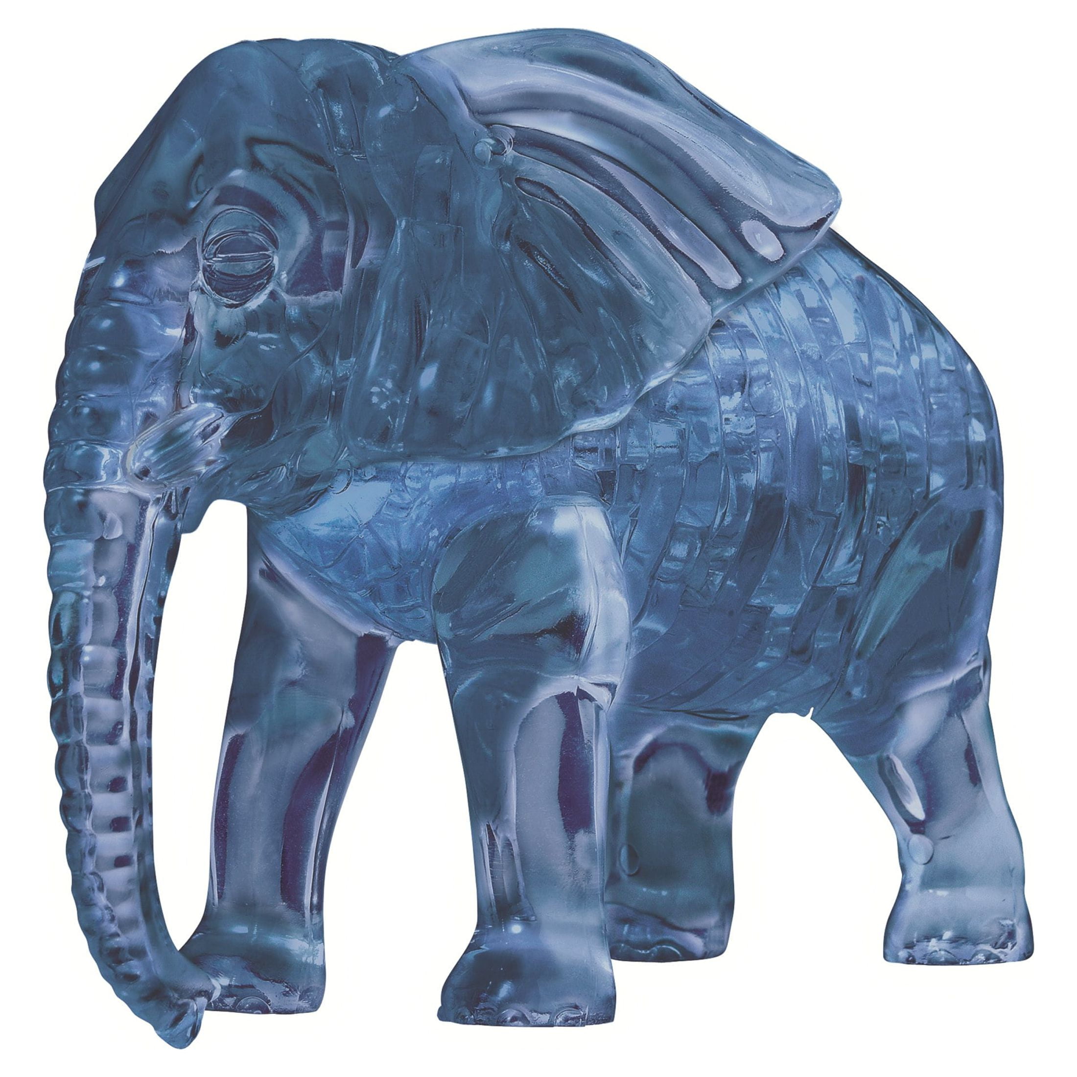 Original 3D Crystal Puzzles 40 Pieces Elephant - Walmart.com