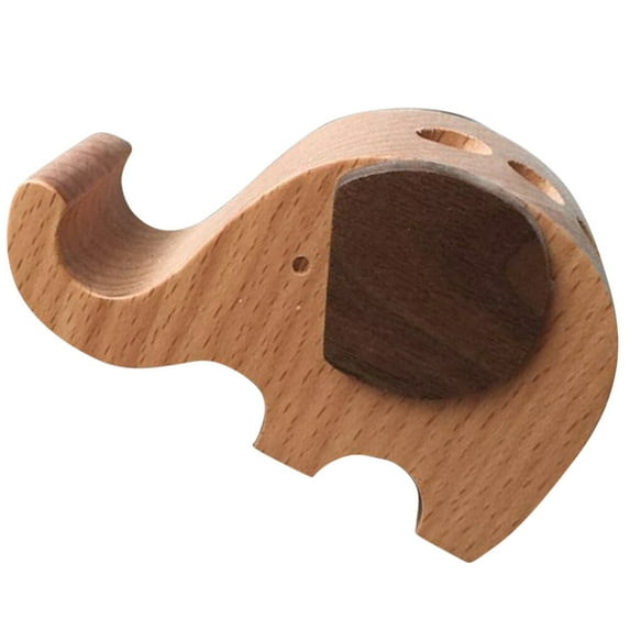 HOMEMAXS Adorable Elephant Shaped Phone Holder and Pen Stand for Home ...