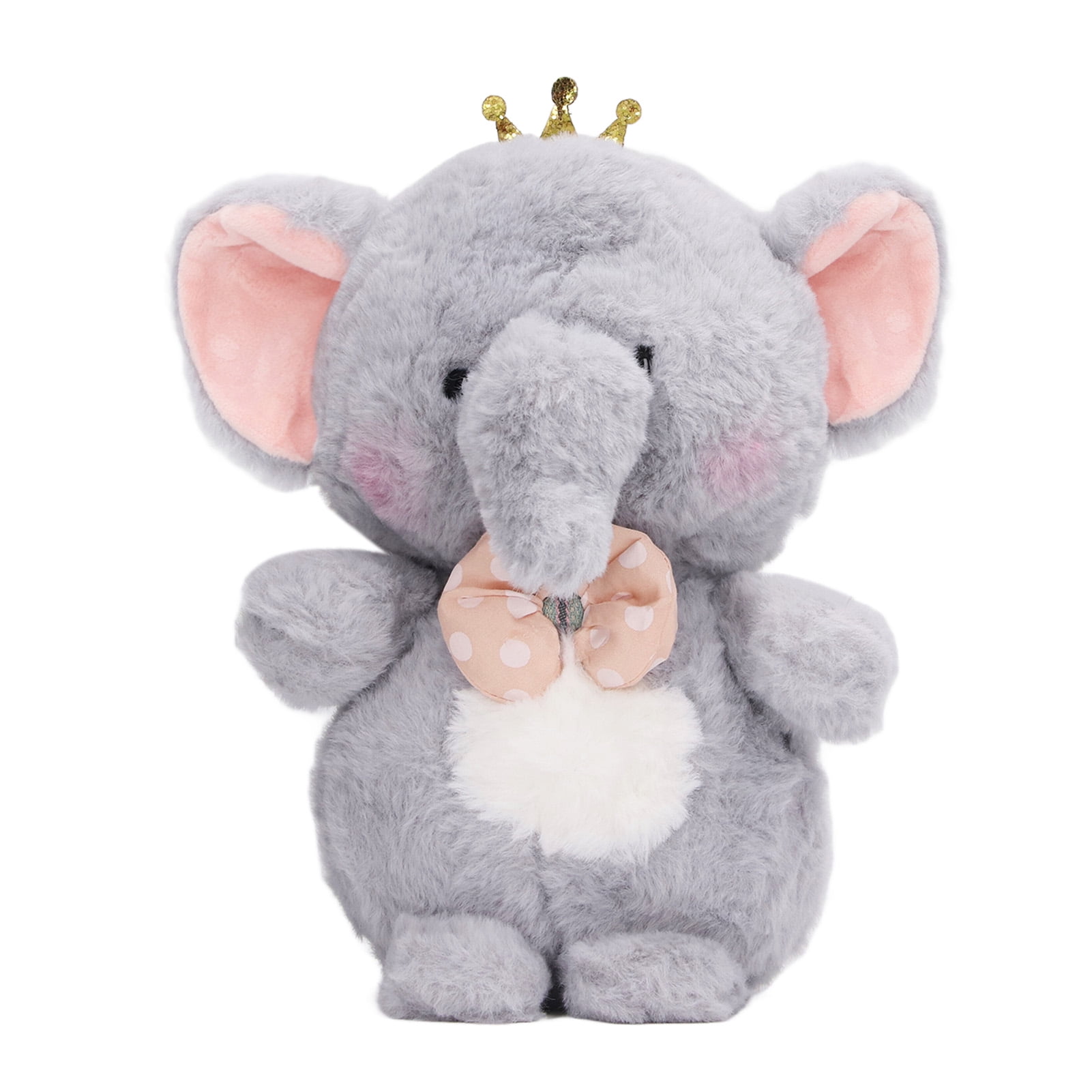 Elephant Plush Doll Stuffed Animals Cute Vivid Soft Elephant Plush ...