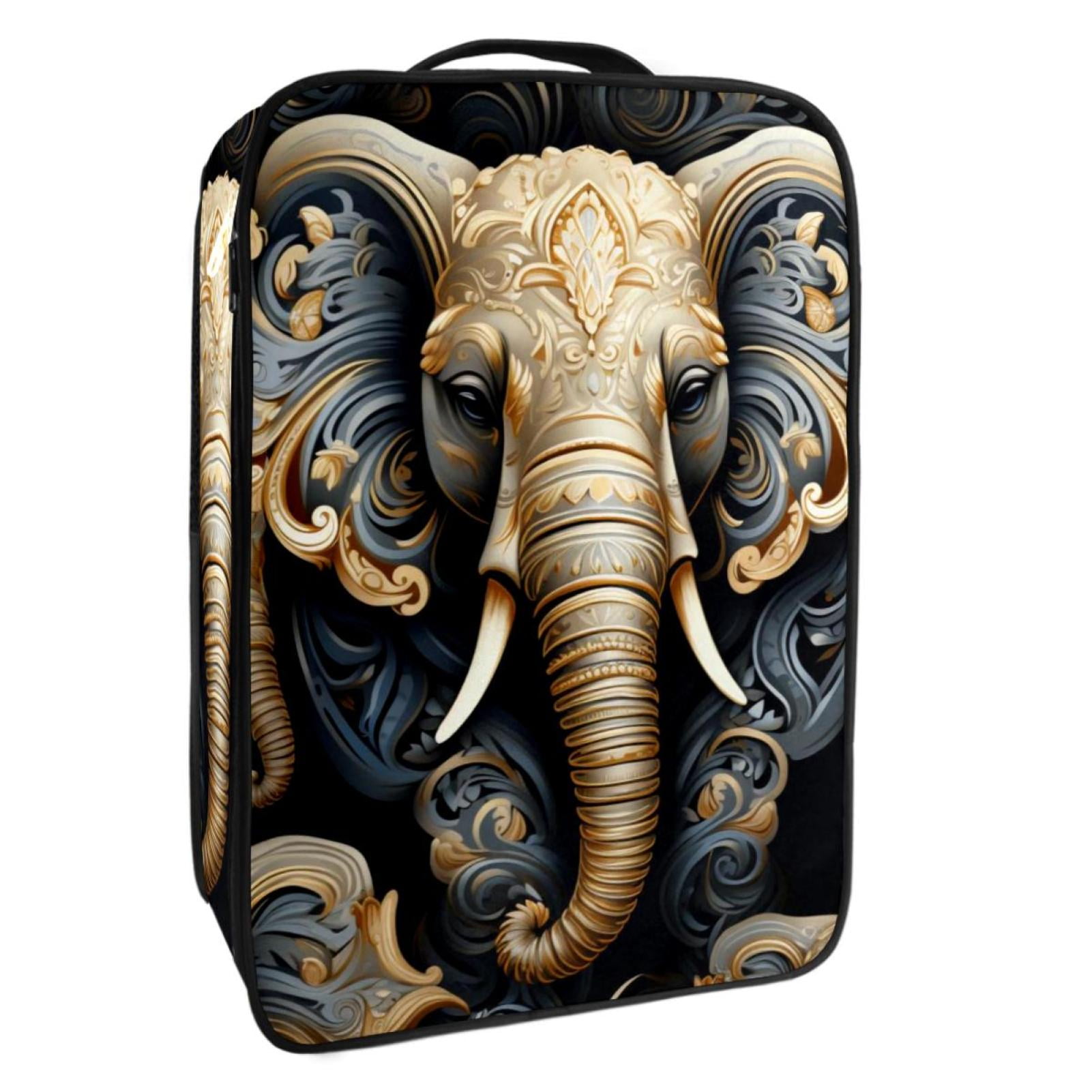 Elephant Polyester Shoe Boxes - Storage Solution for Shoes - 23x31cm ...
