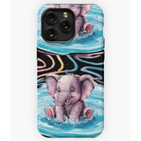Elephant Portrait Cute Baby Dumbo G1820 Phone Case for iPhone17 16 15 ...