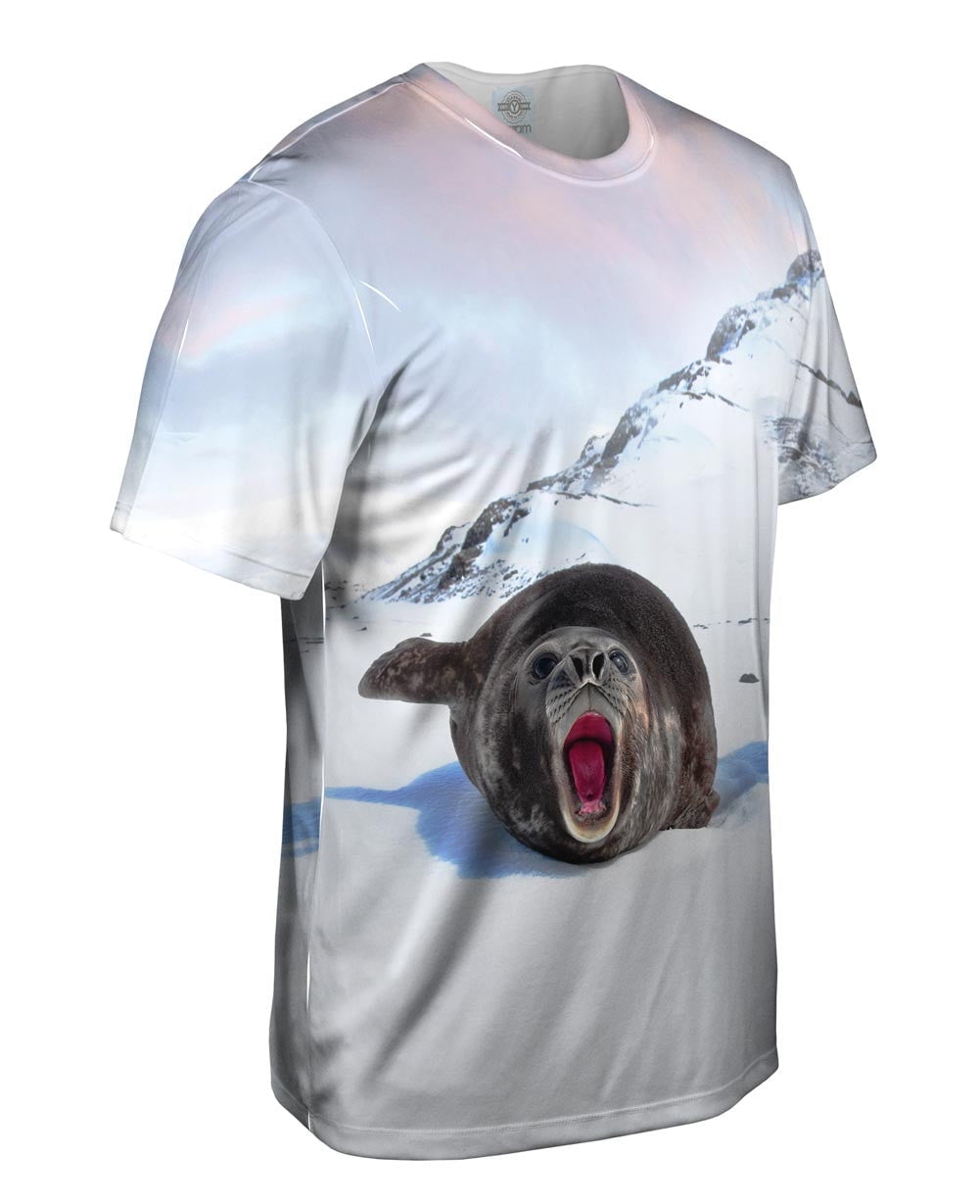 Elephant Seal Scream Mens T-Shirt All Over Print - Walmart.com