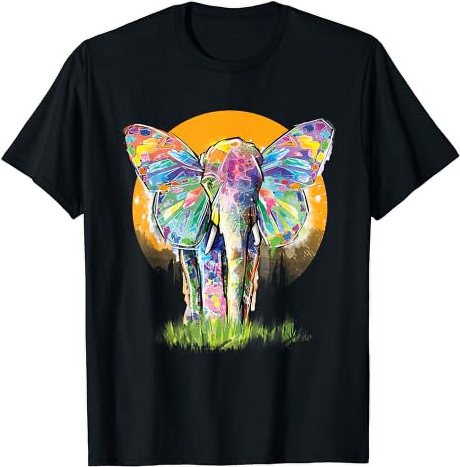 Elephant Shirt Men Women Elephant Lover Graphic Elephant T-Shirt ...