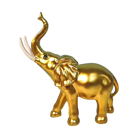 Elephant Statue Collection Table Figurine for Living Room Bookshelf ...