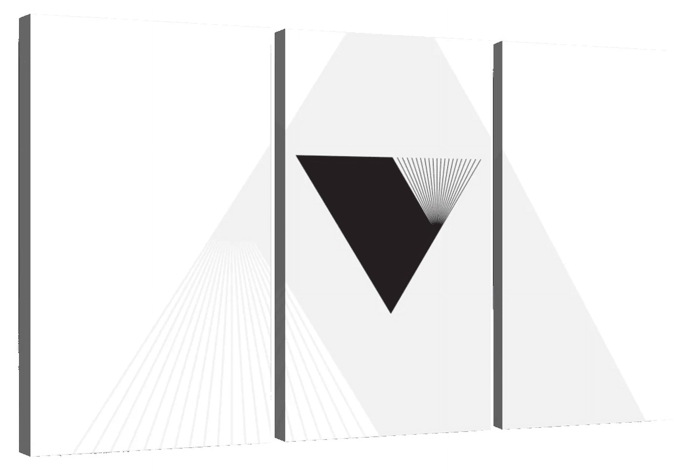 Elephant Stock Abstract Triangle Wall Art - Horizontal Multi Panel ...