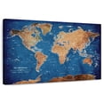 Elephant Stock Antique Push Pin Usa Map Wall Art - Map Canvas Canvas ...