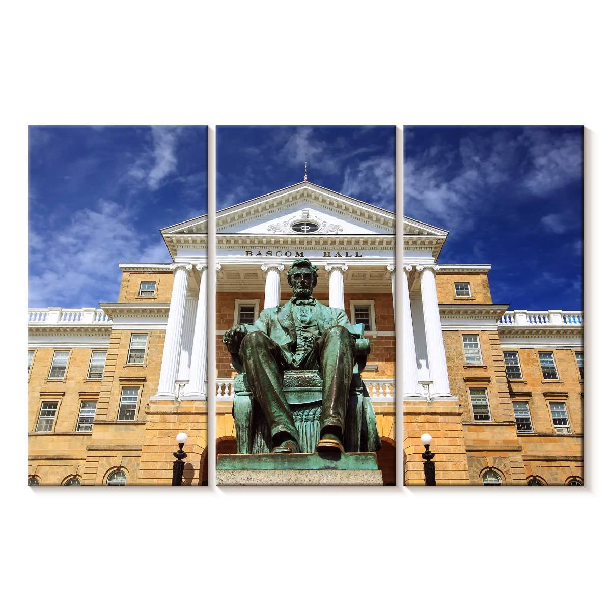 Elephant Stock Bascom Hall Lincoln Statue Wall Art - Horizontal Multi ...