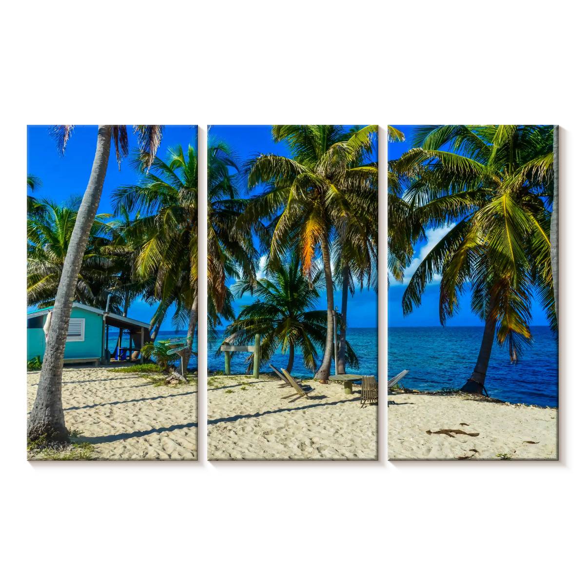 Elephant Stock Belize Cayes Wall Art - Horizontal Multi Panel Canvas ...