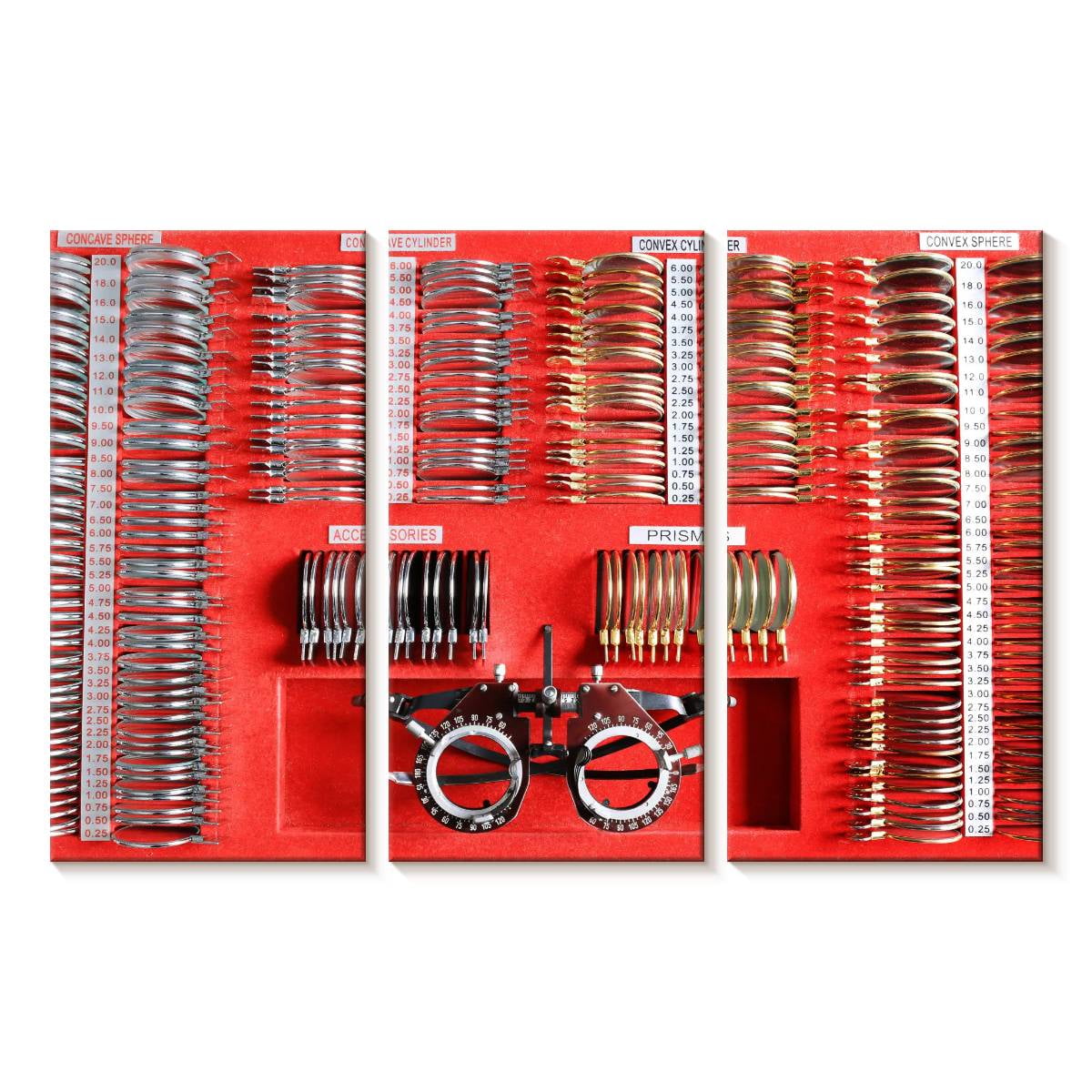 Elephant Stock Box Of Optical Lenses Wall Art - Horizontal Multi Panel ...