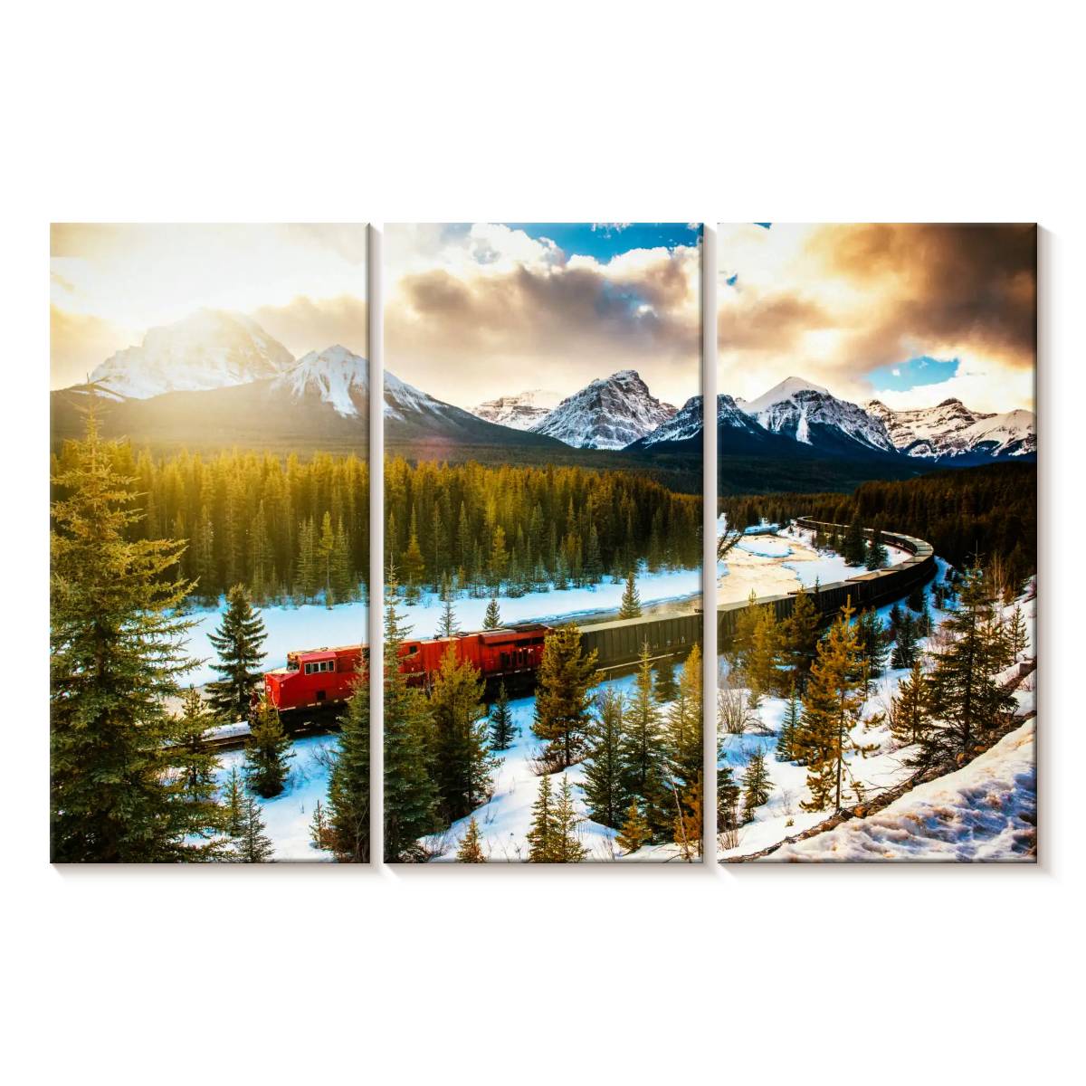 Elephant Stock Canadian Pacific Railway Wall Art - Horizontal Multi ...