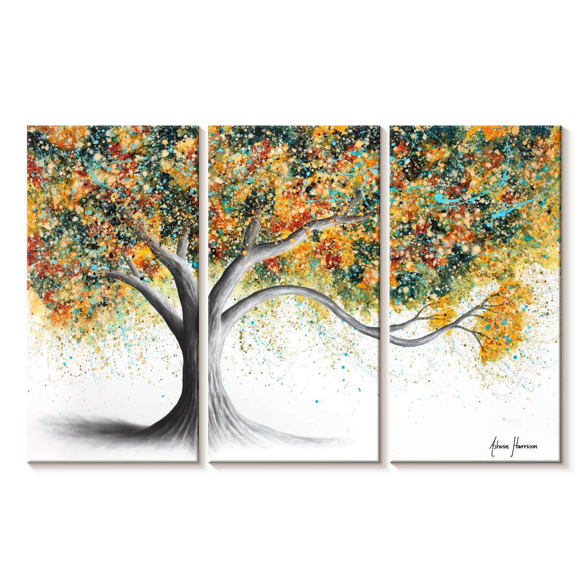 Elephant Stock Chili Pepper Tree Wall Art - Horizontal Multi Panel ...