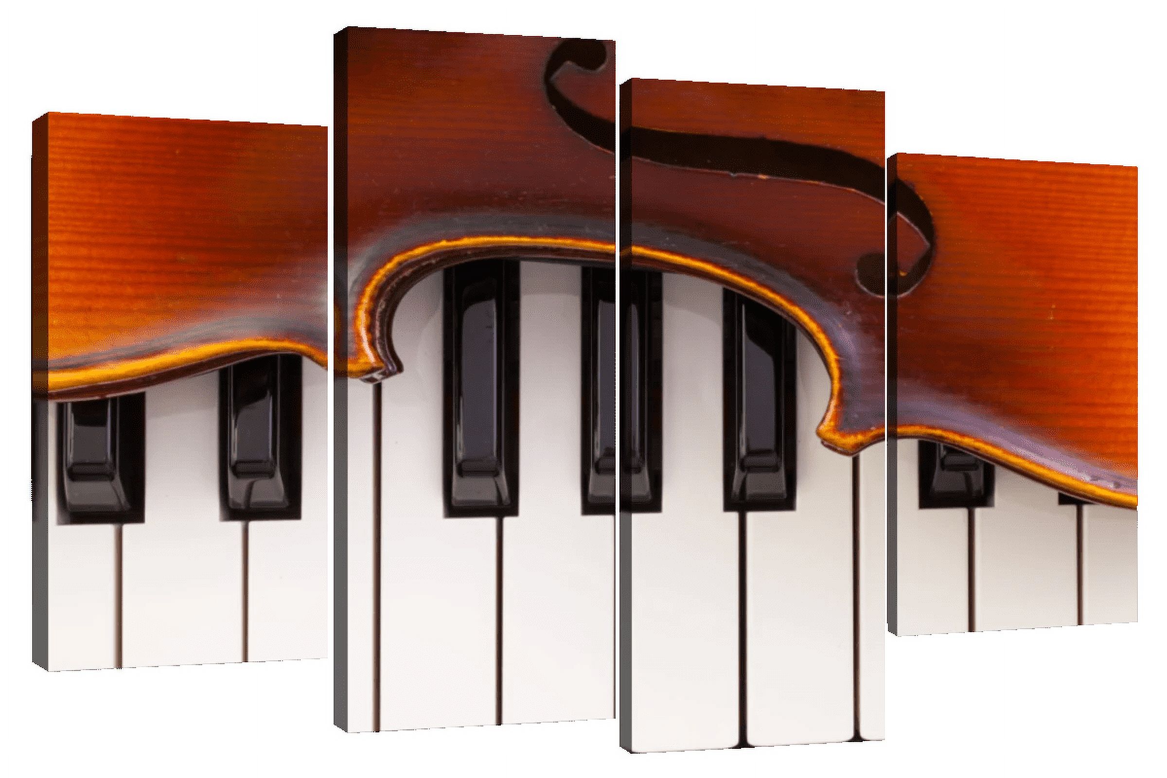 Elephant Stock Classical Instruments Wall Art - Horizontal Multi Panel ...
